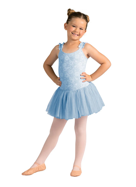 Flutter Sleeve Floral Tutu Dress – Jazz Ma Tazz Dance & Costume