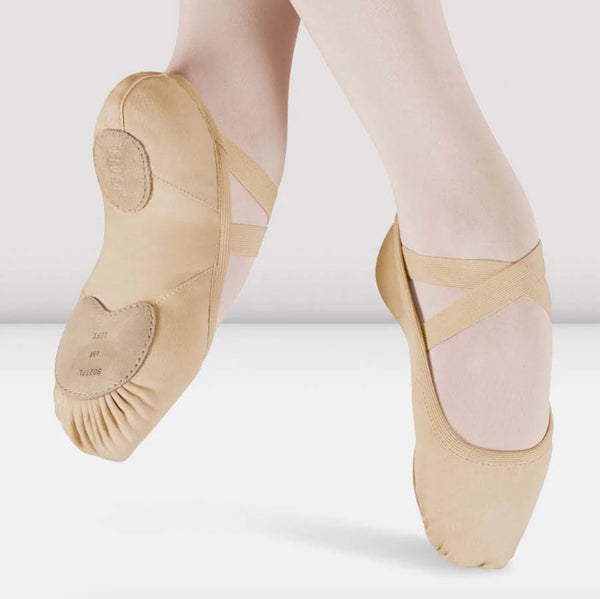 Bloch S0217L Elation Split Sole Canvas Ballet shoe – Jazz Ma Tazz Dance ...
